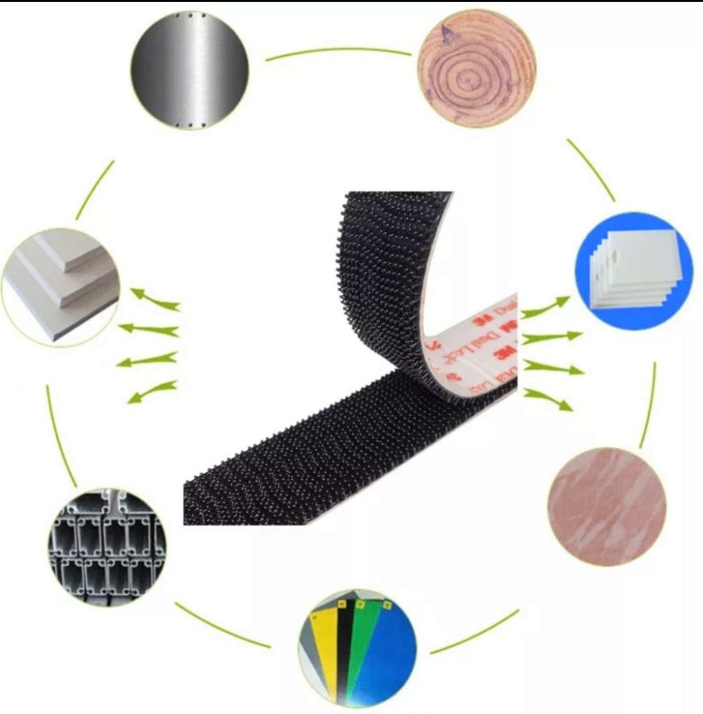 Cinta velcro doble cara 3m la mas mejor cinta de velcro doble cara.